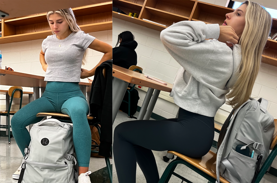 Same Girl 2 Times Captured Candid Best Premium