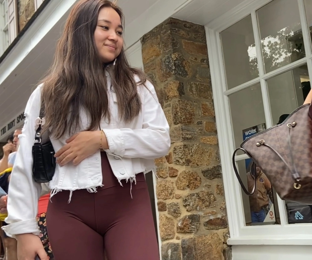 INSANE College Asian VPL Bubble Butt - Candid Best Premium