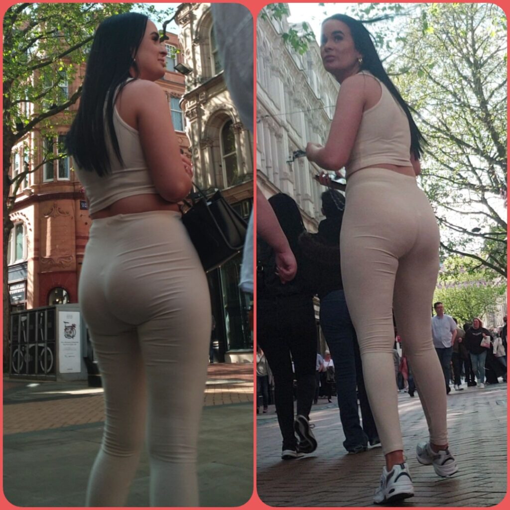 Eastern European Hottie Showing Fit Booty Candid Best Premium