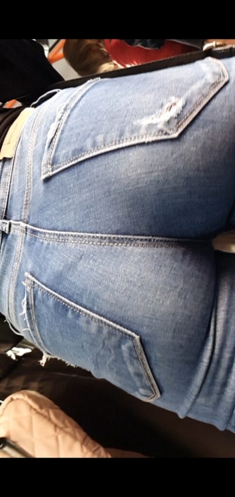 Super Tight Jeans Booty Candid Best Premium