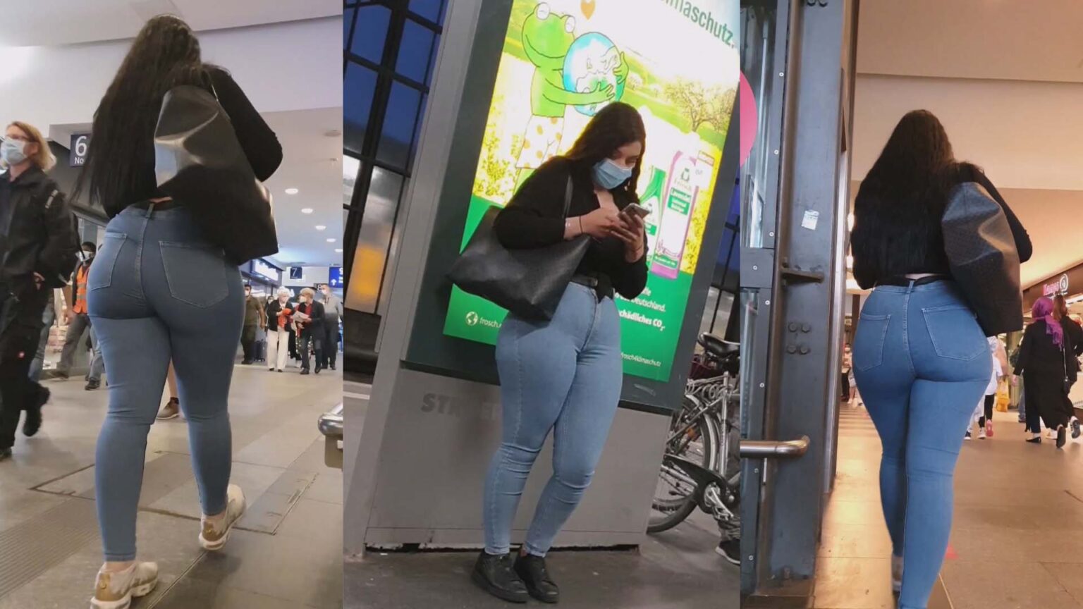 Thick Pawg In Jeans Candid Best Premium