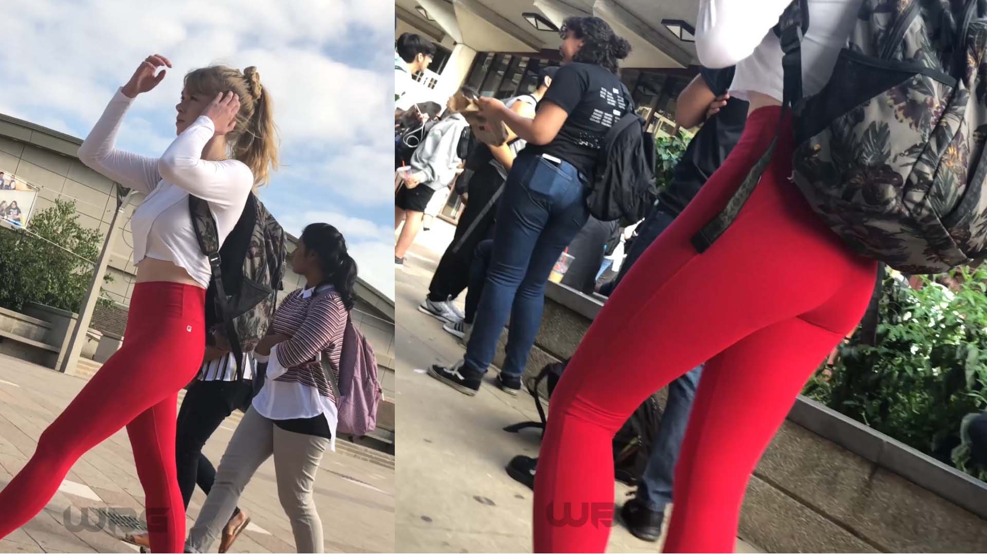 LATEENA WITH VPL GETS UPPIED - Candid Best Premium