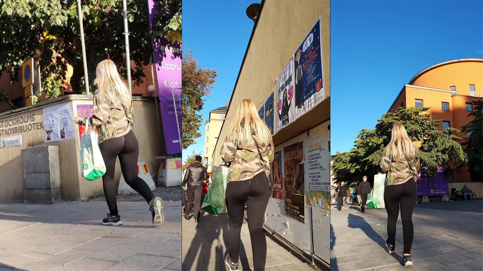 Blondie With A Dumpy Candid Best Premium