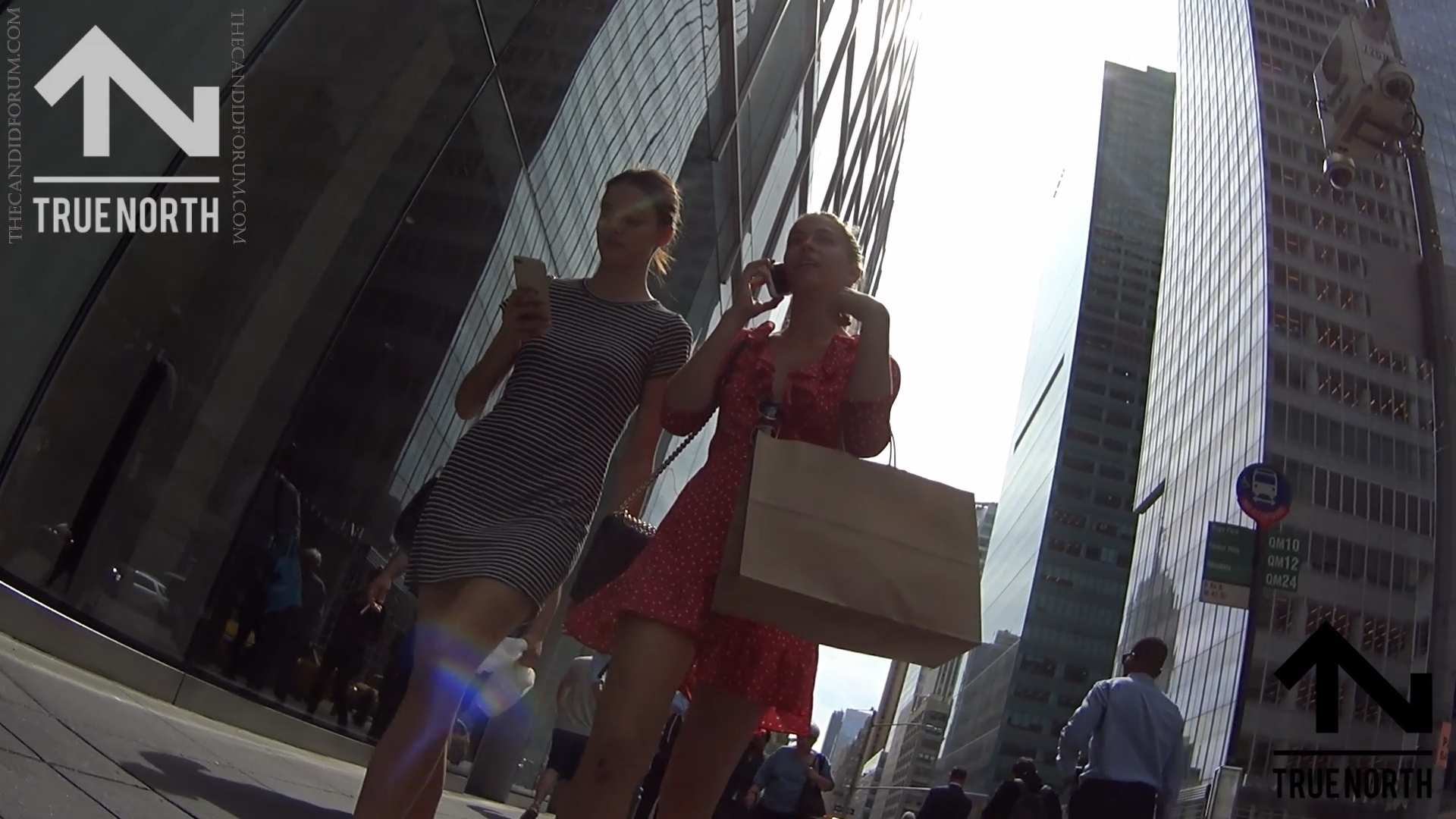 UP - Blonde in Red Dress - Candid Best Premium