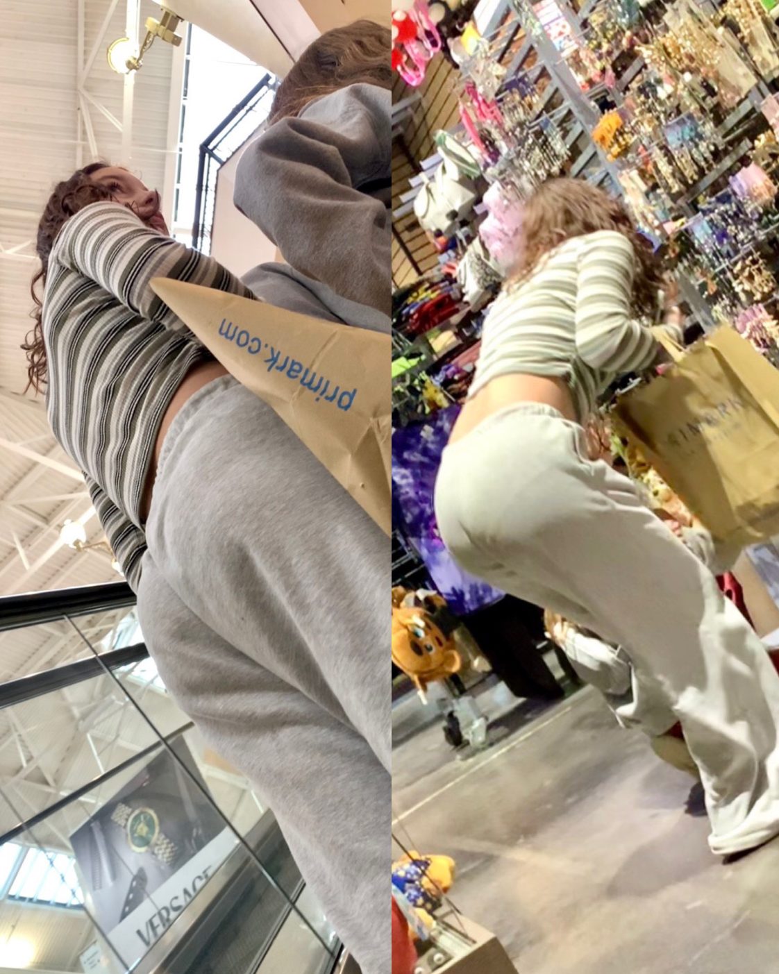 Pretty VPL Teenie Bending Over - Candid Best Premium