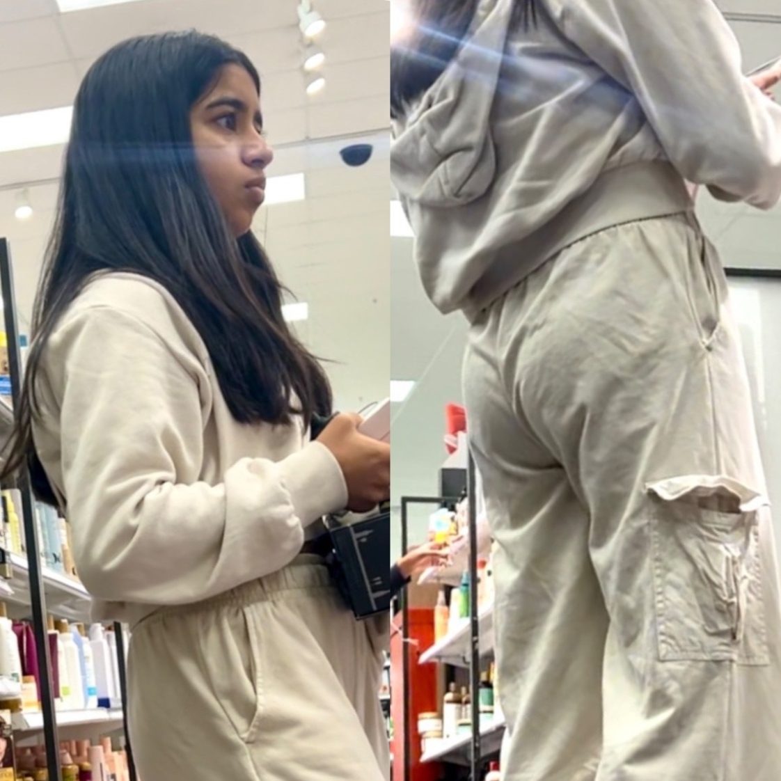 Teen’s Ass Is Tight Even in Sweats - Candid Best Premium